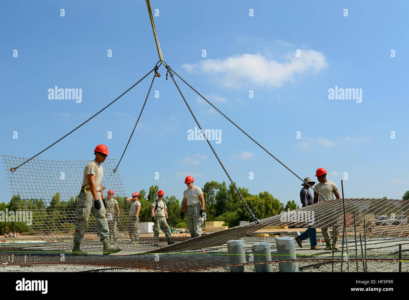 U.S. Air Force civil engineers from the South Carolina Air National ...