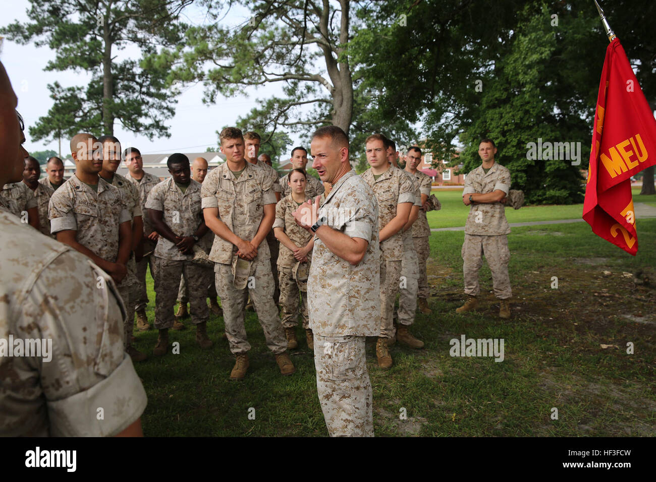 U.S. Marine Corps Col. Todd Simmons, 22nd Marine Expeditionary Unit ...