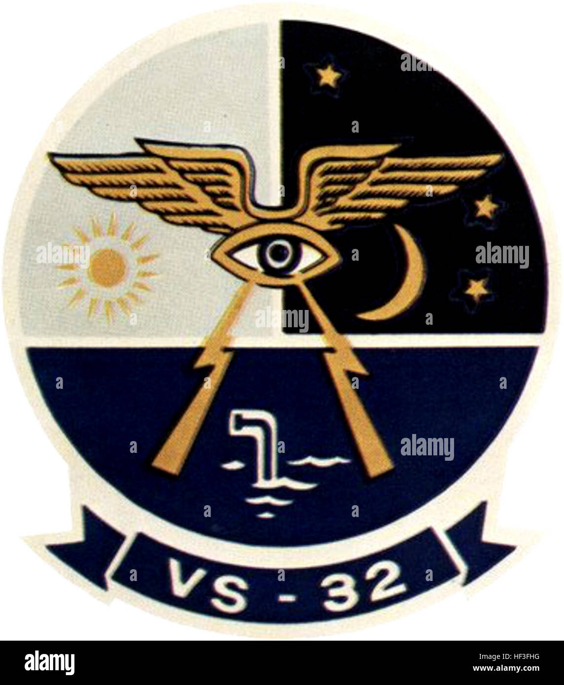 Anti-Submarine Squadron 32 (US Navy) patch 1967 Stock Photo - Alamy