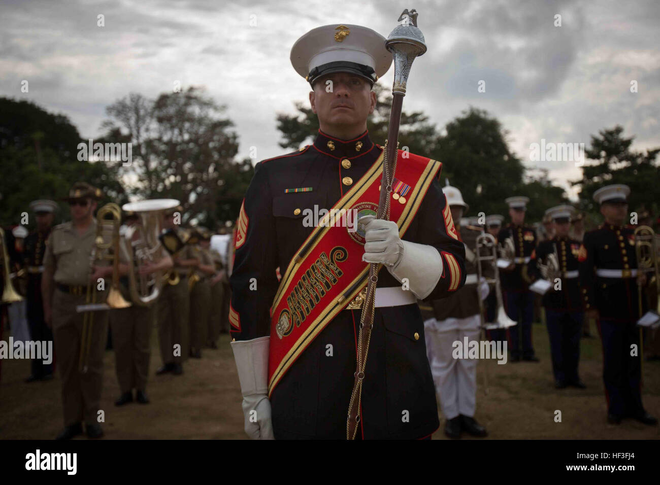 Staff Sgt Ronald Orange U S Marine Corps Forces Pacific Band Drum