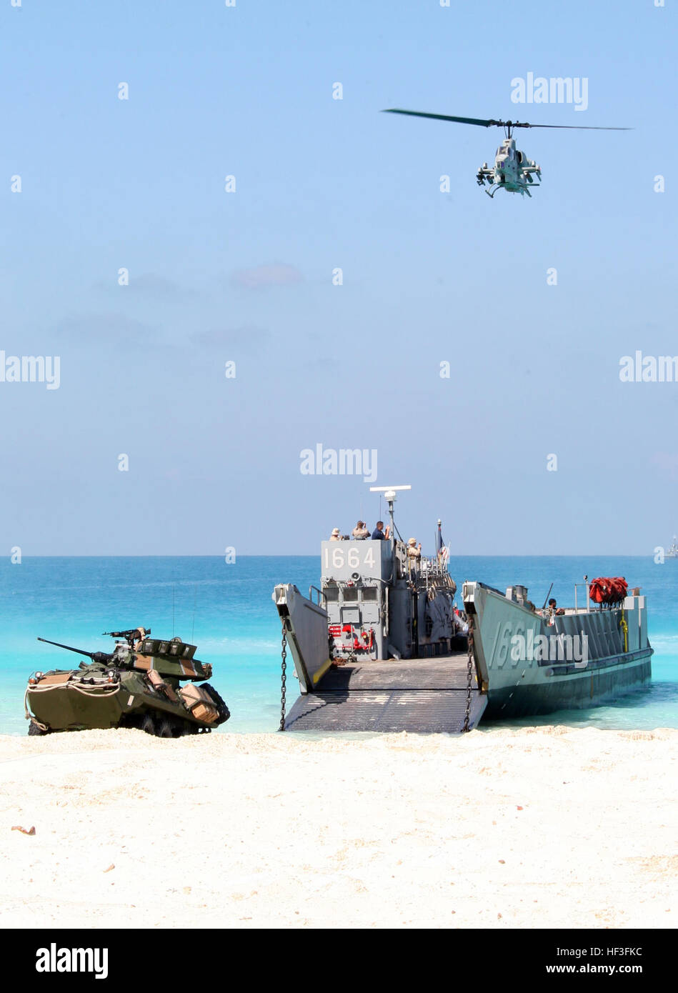 U s marine corps released amphibious landing exercise hi-res stock ...