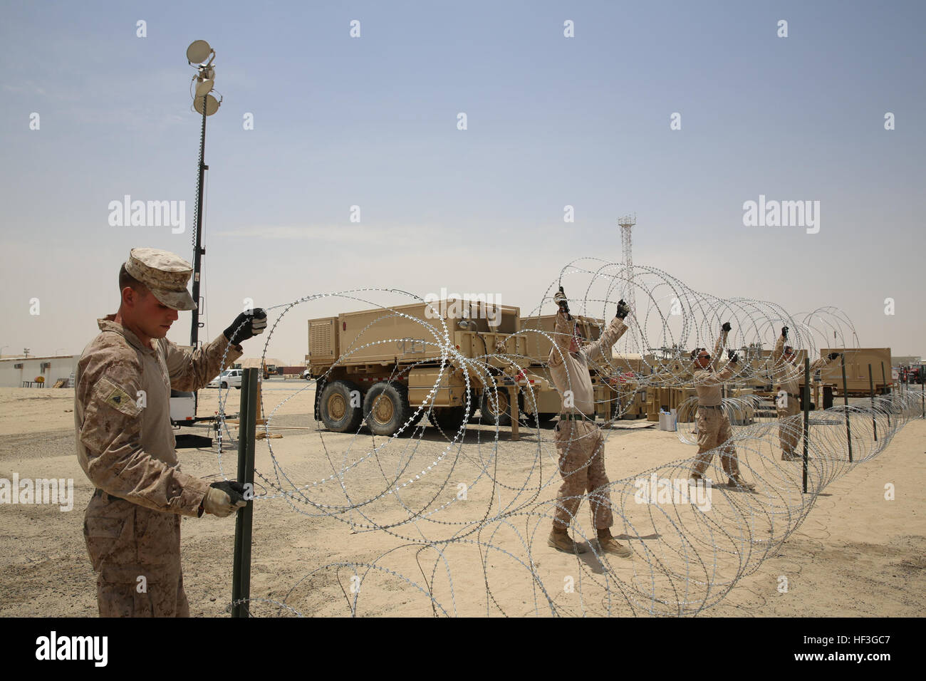 U.S. Marines with the Logistics Combat Element, Special Purpose Marine ...