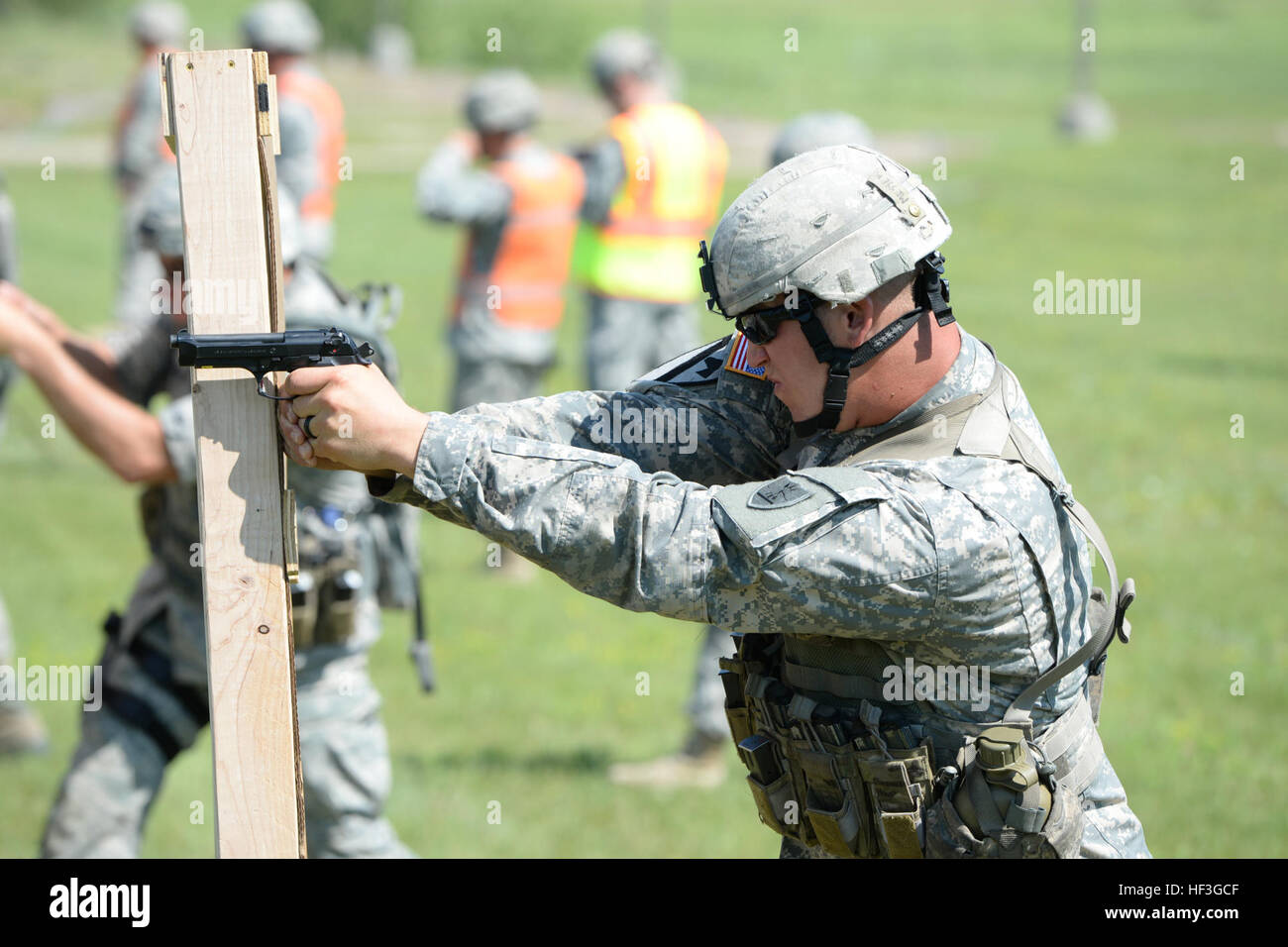 Sgt. Evan Messer, of the 817th Engineer Company, winner of the RI 3030 ...