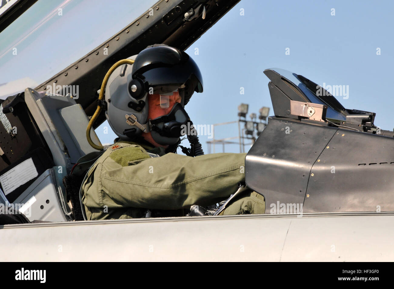 U.S. Air Force Maj. Benjamin Robbins, F-16 pilot with the 177th Fighter ...