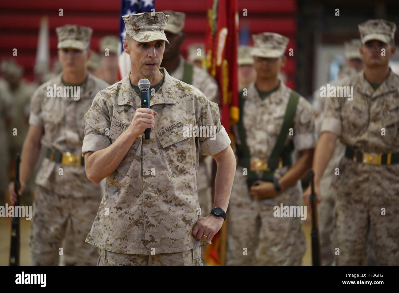 Brig. Gen. Robert Castellvi, deputy commanding general, II Marine ...