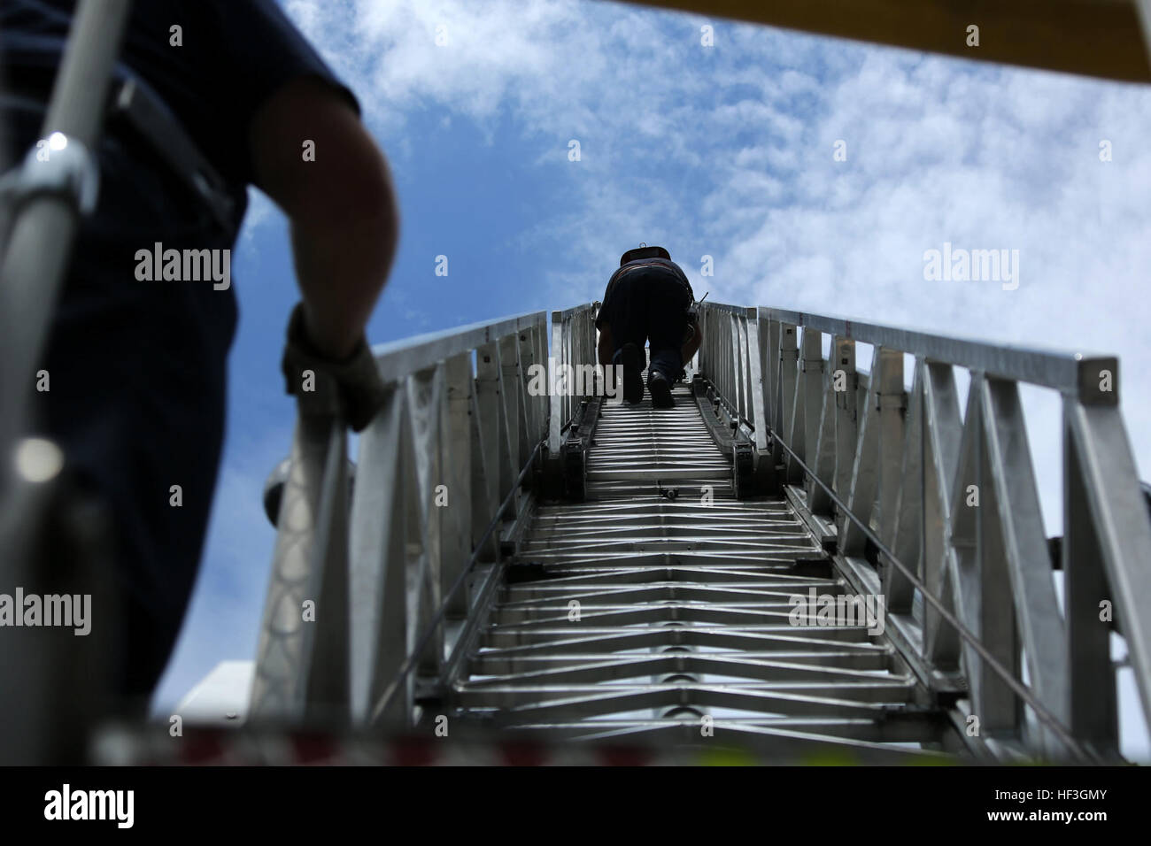 John Wilson, a firefighting captain with MCAS Cherry Point Fire and ...