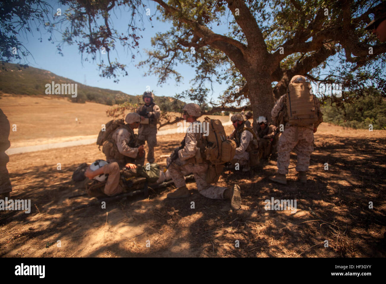 Infantry Marines with 3rd Platoon, Company C, 1st Battalion, 7th ...