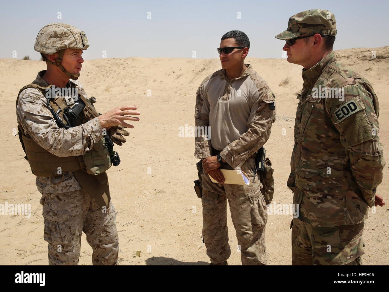 U.S. Marine Col. Jay Bargeron, commanding officer of Special Purpose ...