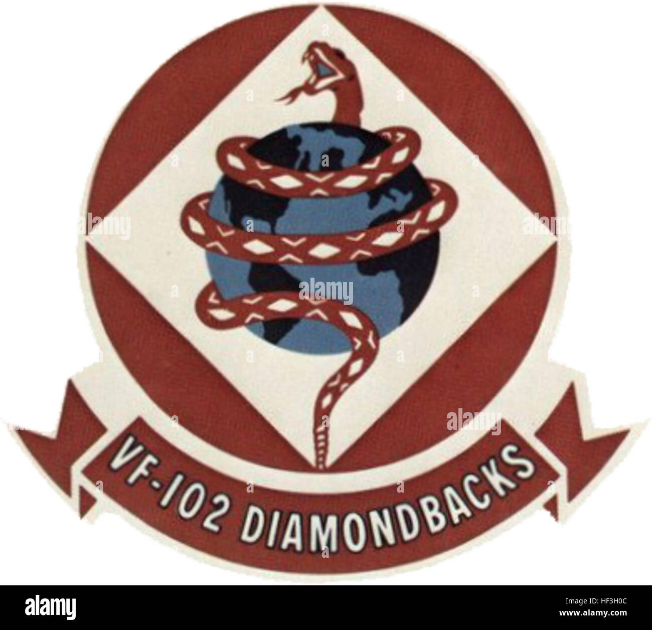 Fighter Squadron 102 (US Navy) insignia c1984 Stock Photo - Alamy