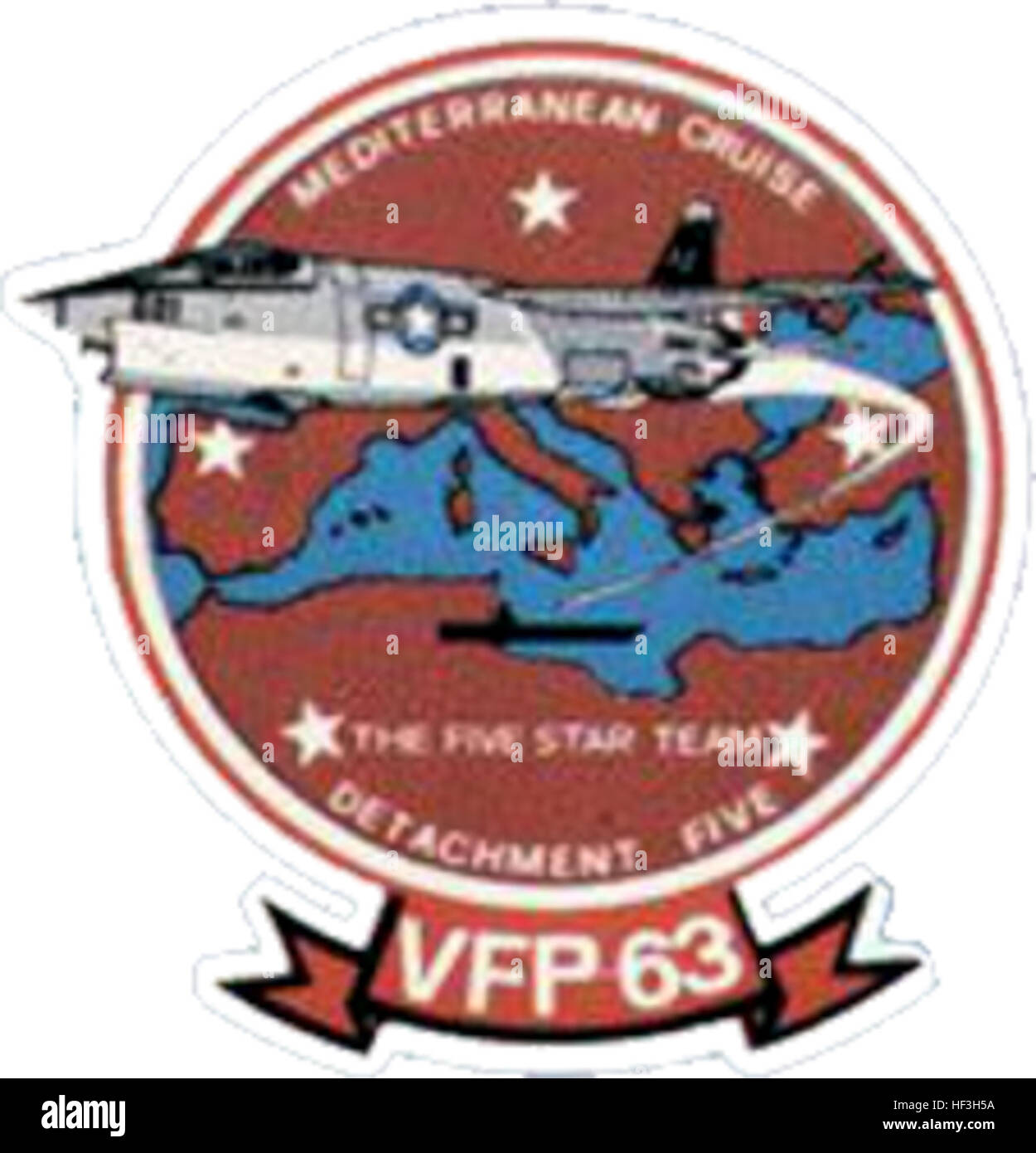Photographic Reconnaissance Squadron 63 Det.5 (US Navy) insignia 1980 ...