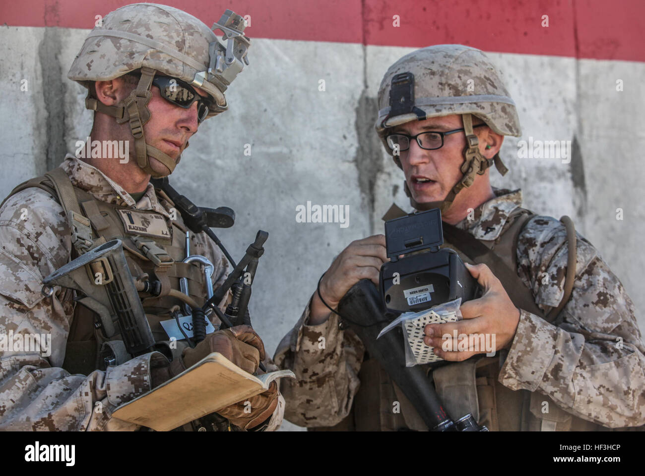 1st Lt. Alan Blackburn, the platoon commander for 1st Platoon, Company ...