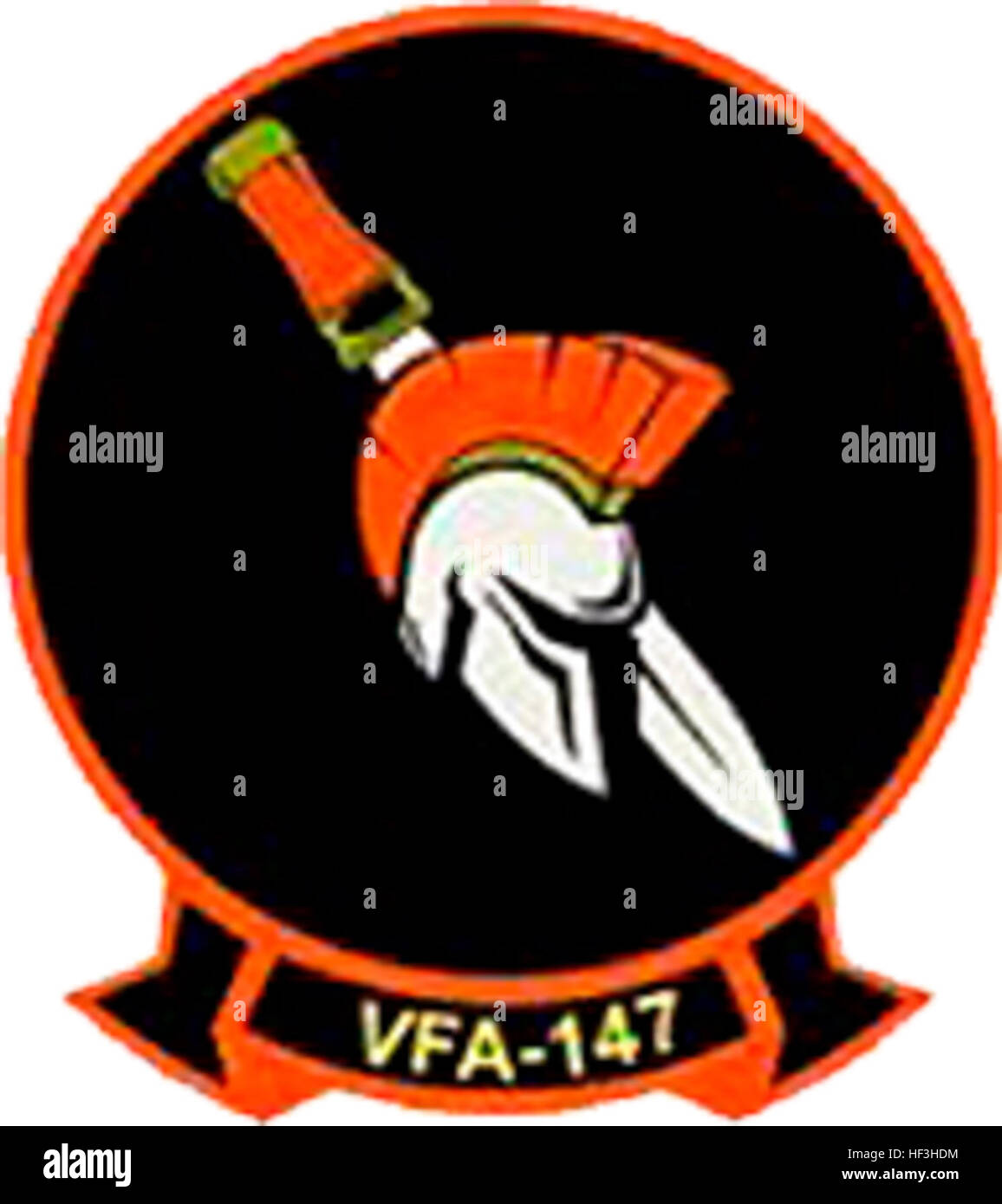 Strike Fighter Squadron 147 (US Navy) insignia 2015 Stock Photo - Alamy