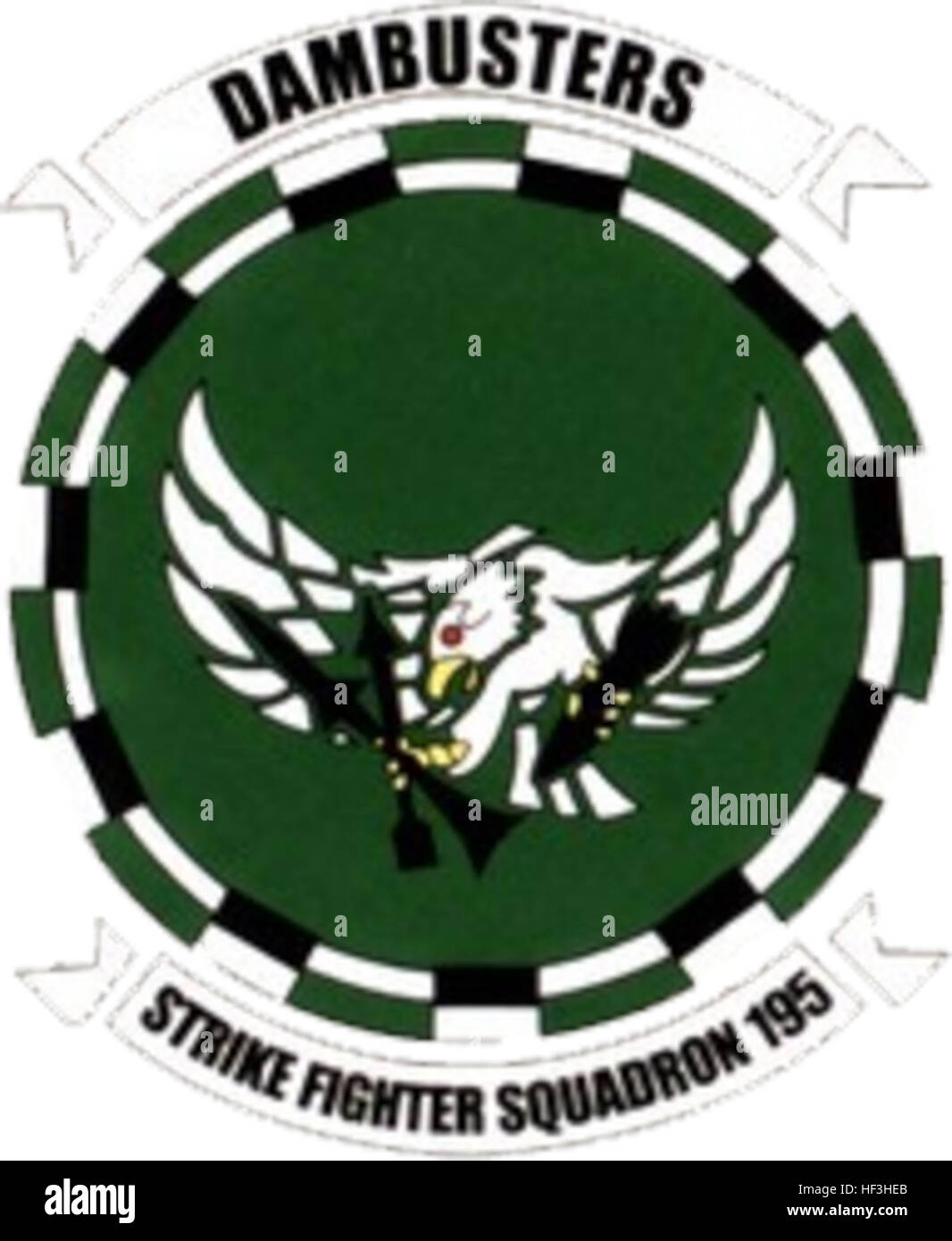 Strike Fighter Squadron 195 (US Navy) insignia c2009 Stock Photo - Alamy