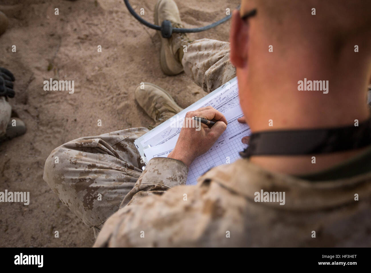 U.S. Marine Corps Cpl. James McCurdy with Battery C, 1st Battalion ...