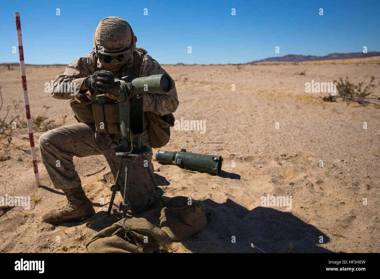 U.S. Marine Corps Pfc. Devin Juarez with Battery C, 1st Battalion, 10th ...
