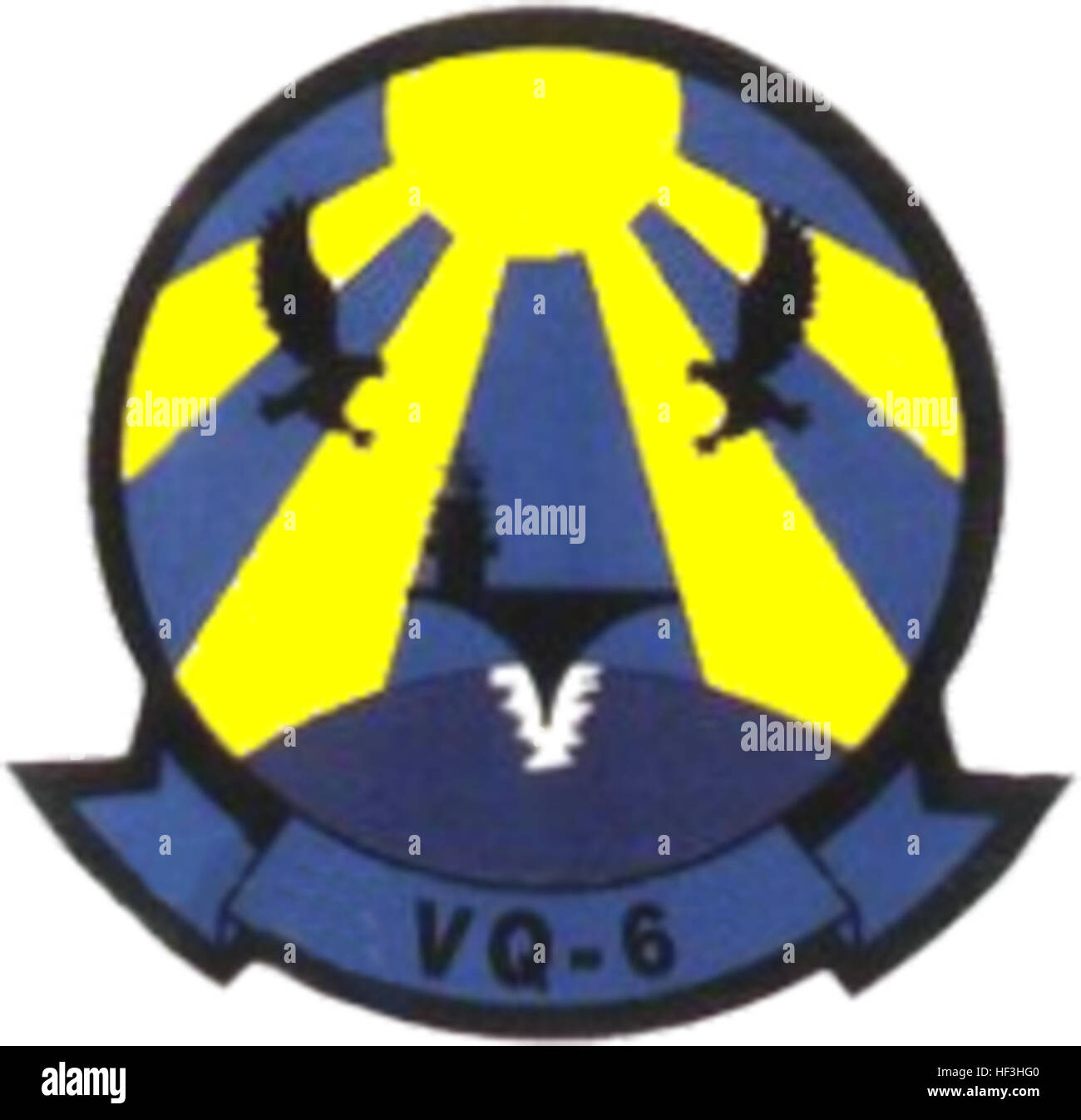 Fleet Air Reconnaissance Squadron 6 (US Navy) insignia c1997 Stock ...