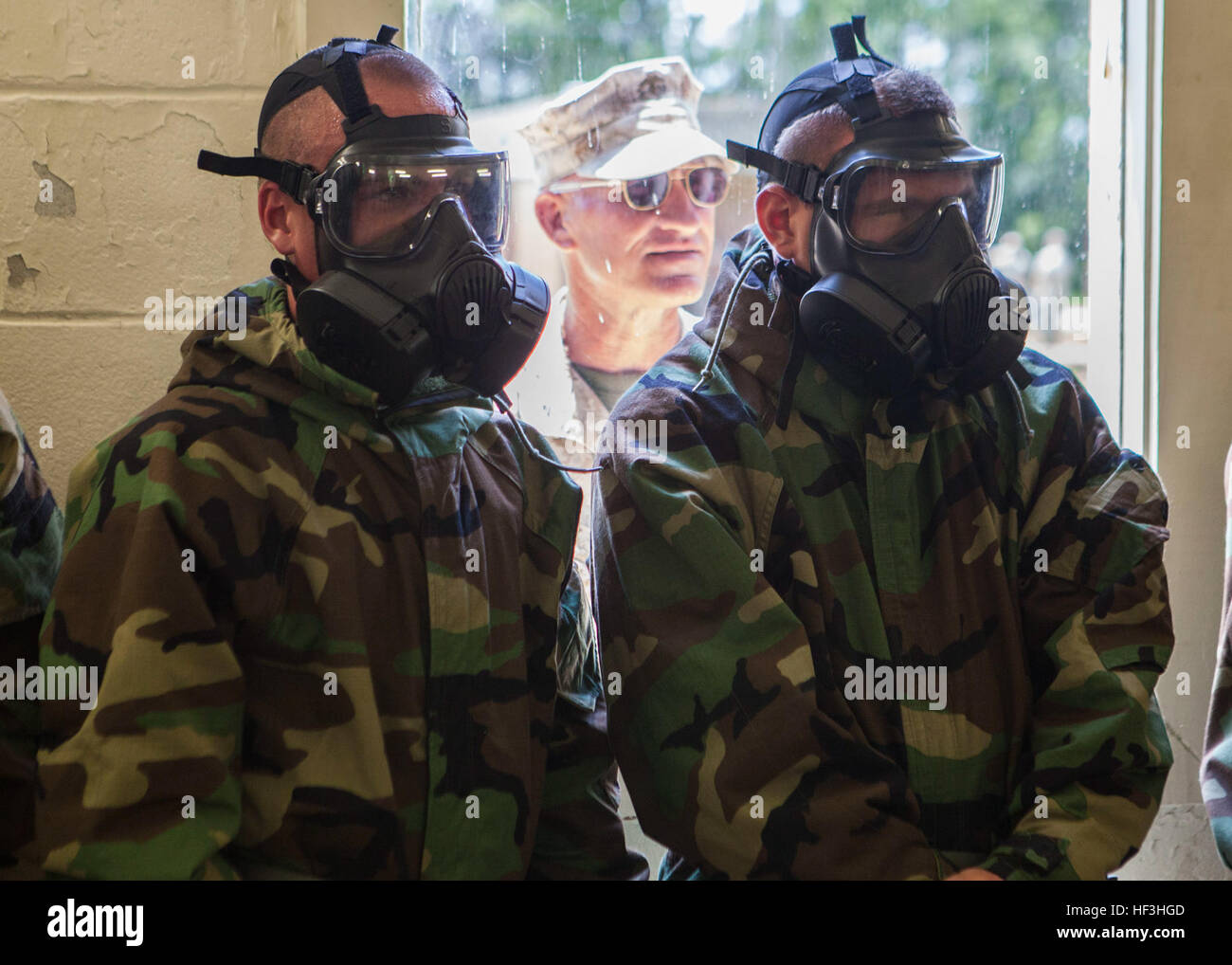 U.S. Marine Corps Col. Robert Kuckuk, commanding officer of the Naval ...