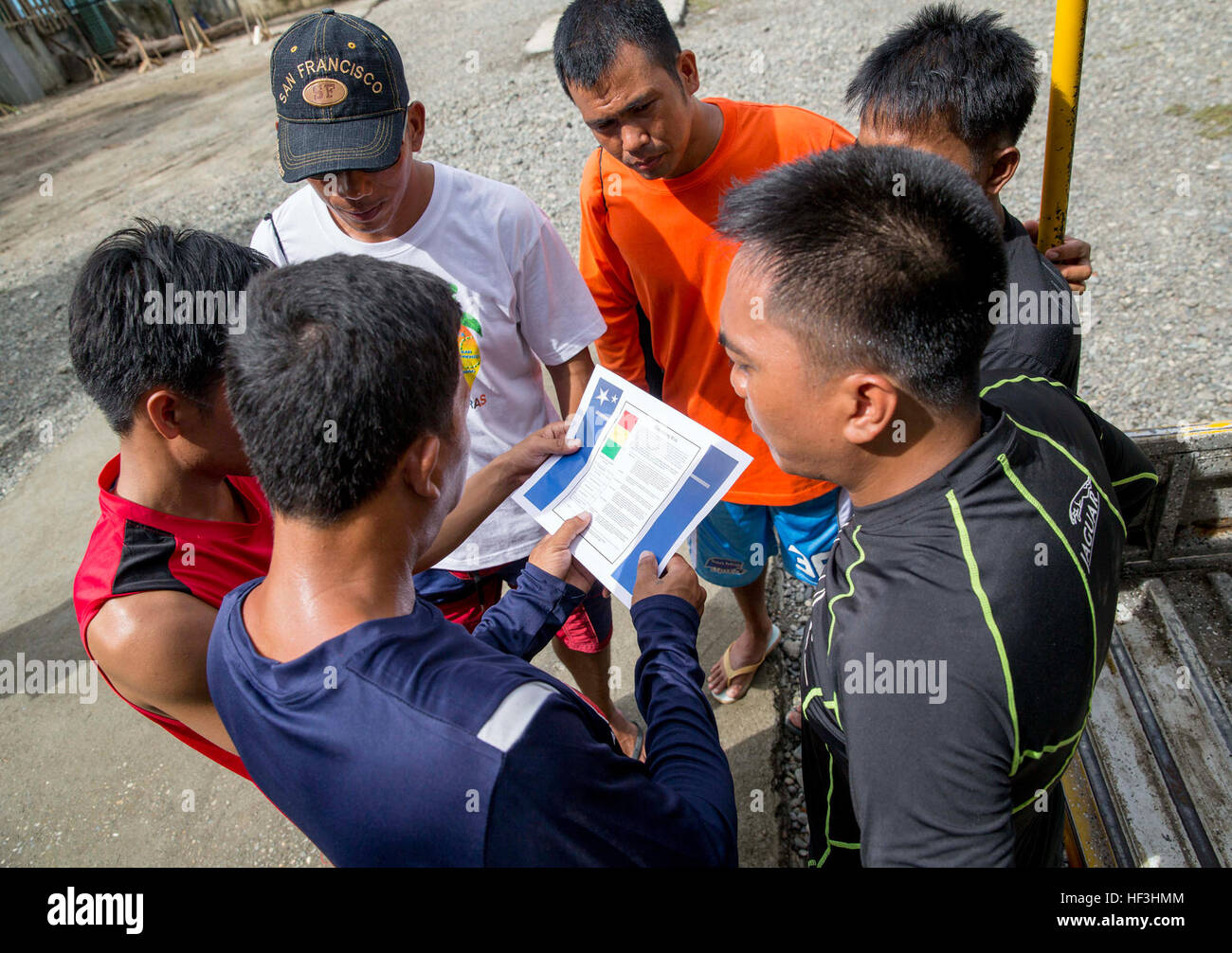 ROXAS CITY, Philippines (July 29, 2015) Filipino coast guardsmen and ...