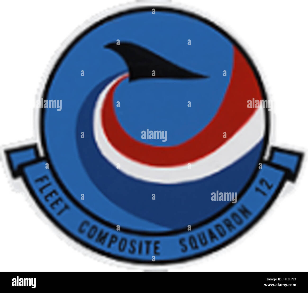 Fleet Composite Squadron 12 (US Navy) insignia c1974 Stock Photo - Alamy