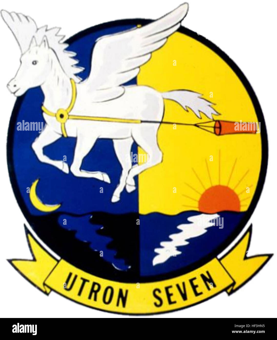Utility Squadron VU-7 USN patch Stock Photo - Alamy