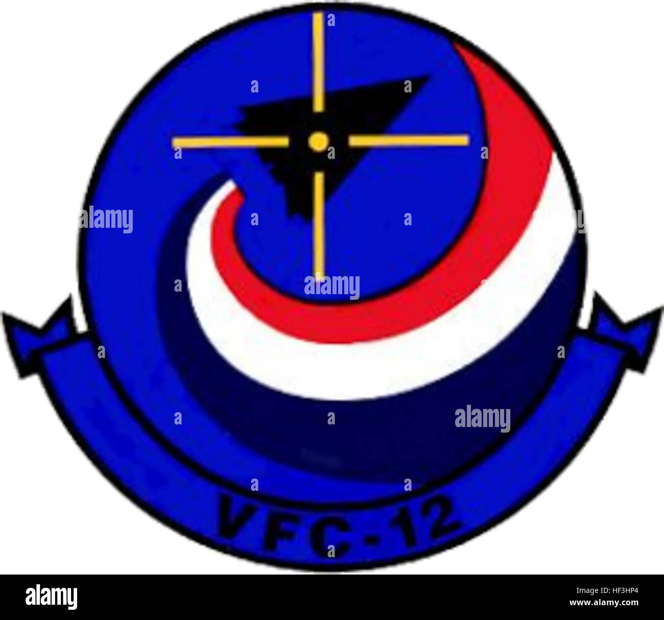 Fighter Squadron Composite 12 (US Navy) insignia c2015 Stock Photo - Alamy
