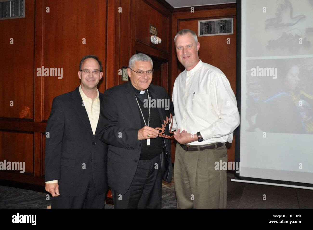U.S. Air Force Chaplain, Lt. Col. Brian Bohlman and Master Sgt. Charles ...