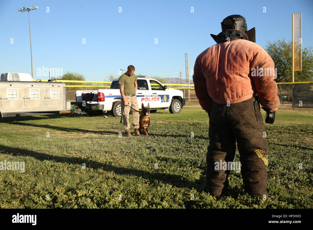 Cpl. Ryan Davis, military working dog handler, K-9 unit, Provost ...