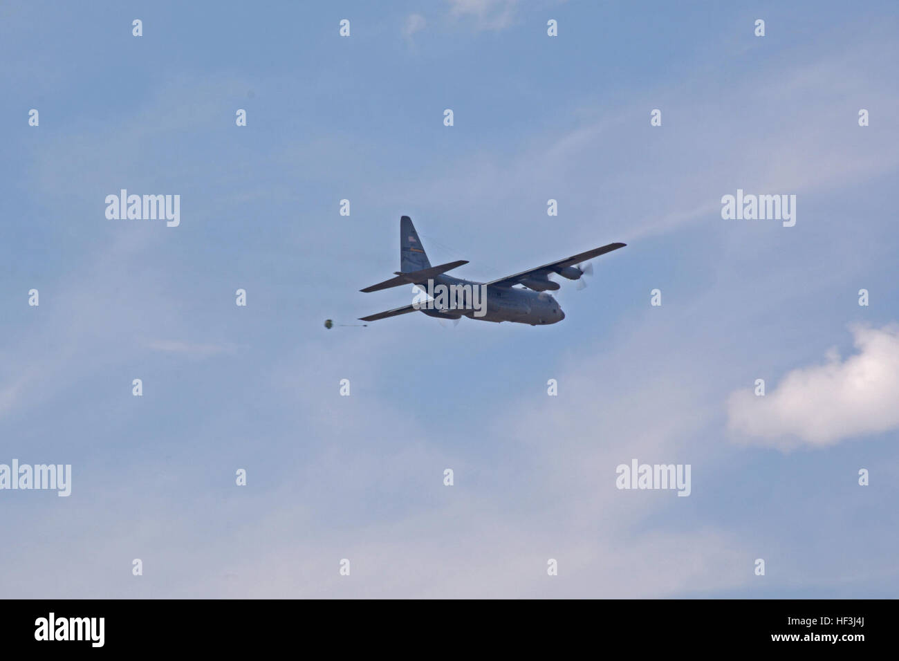 A C-130 Hercules transport aircraft assigned to the 120th Airlift Wing ...