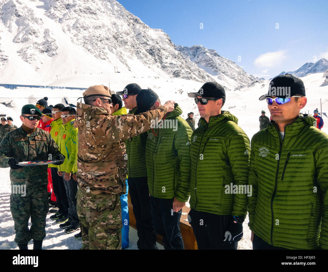 Alaska National Guardsmen Staff Sgt. Jamie Haines, an Airman with the ...