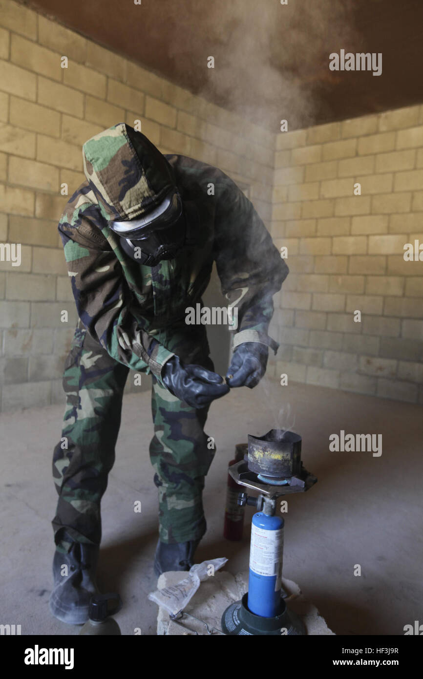 U.S. Marine Gunnery Sgt. Timothy Parks with Regimental Combat Team 5 ...