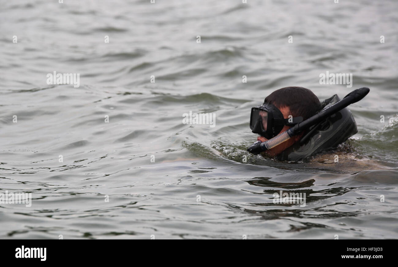 A Marine with 2nd Reconnaissance Battalion participates in an open ...