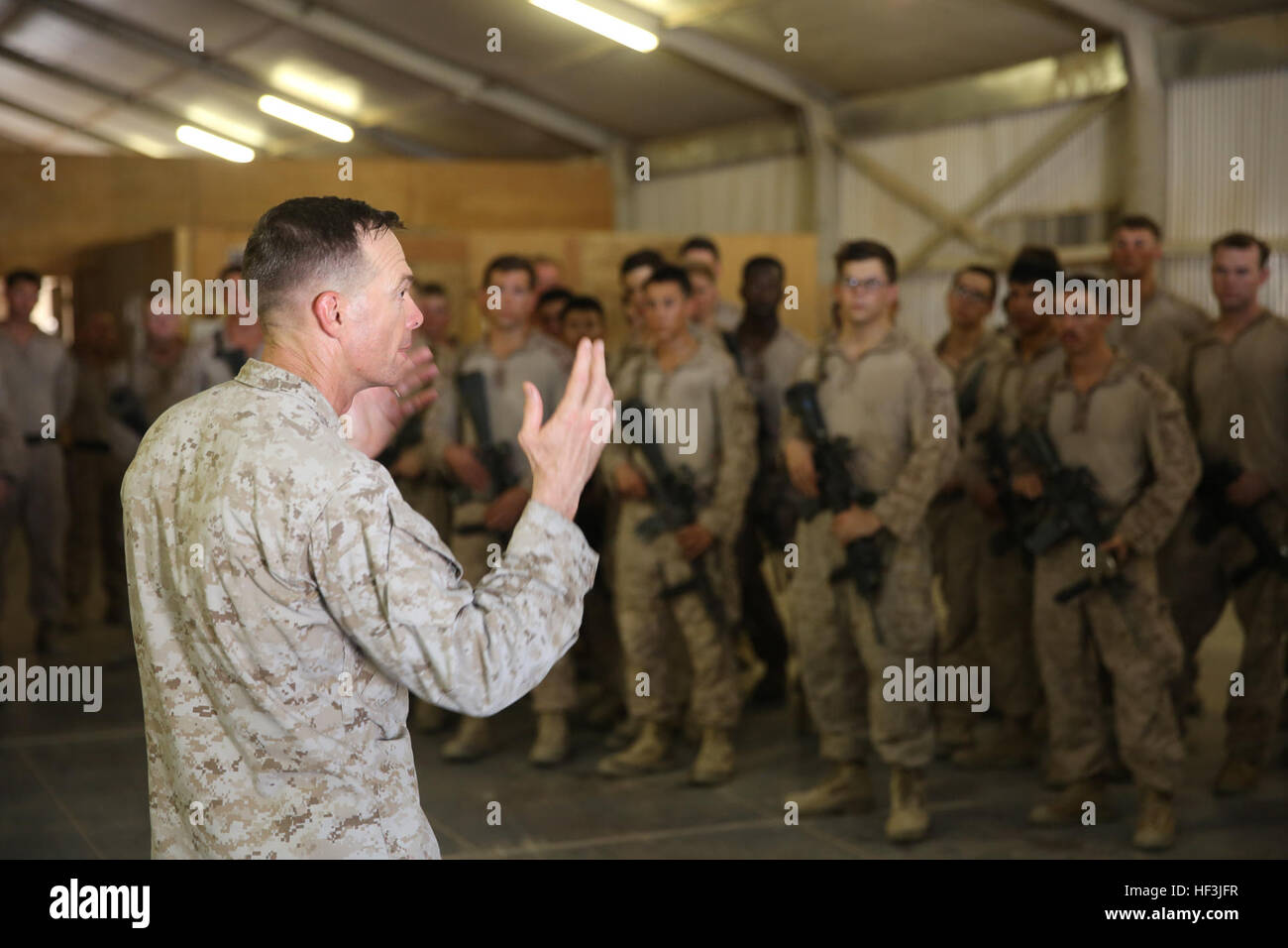 U.S. Marine Col. Jay M. Bargeron, the Special Purpose Marine Air-Ground ...