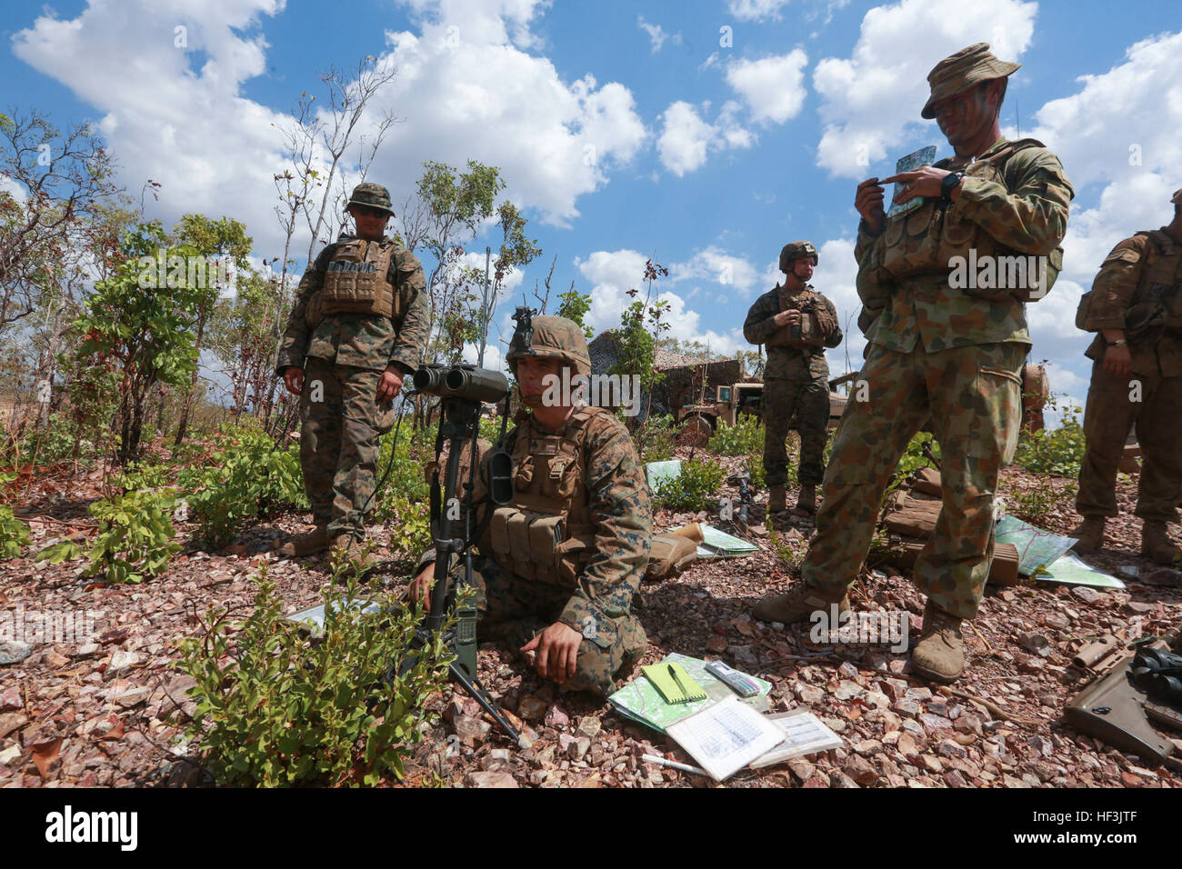 U.S. Marines with Marine Rotational Force – Darwin and Australian ...