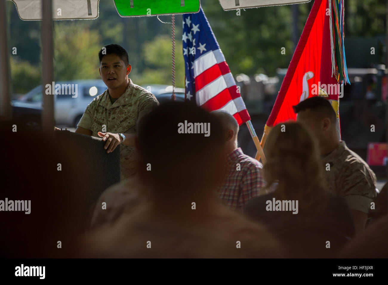 U.S. Marine Corps Lt. Col. Raymond J. Placiente, the commanding officer ...