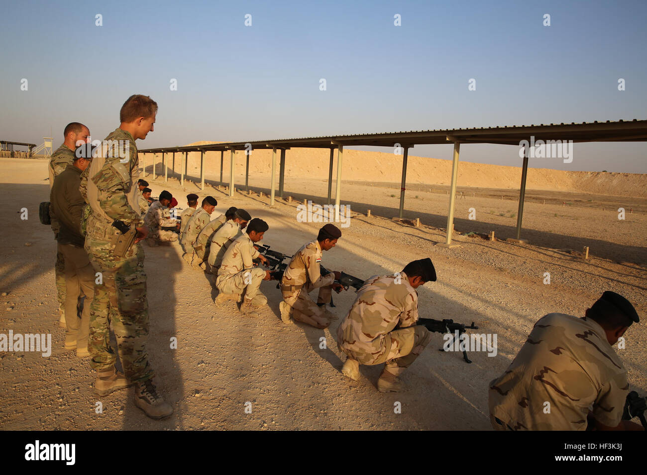 Royal Danish army soldiers assigned to Task Force Al Asad, teach ...