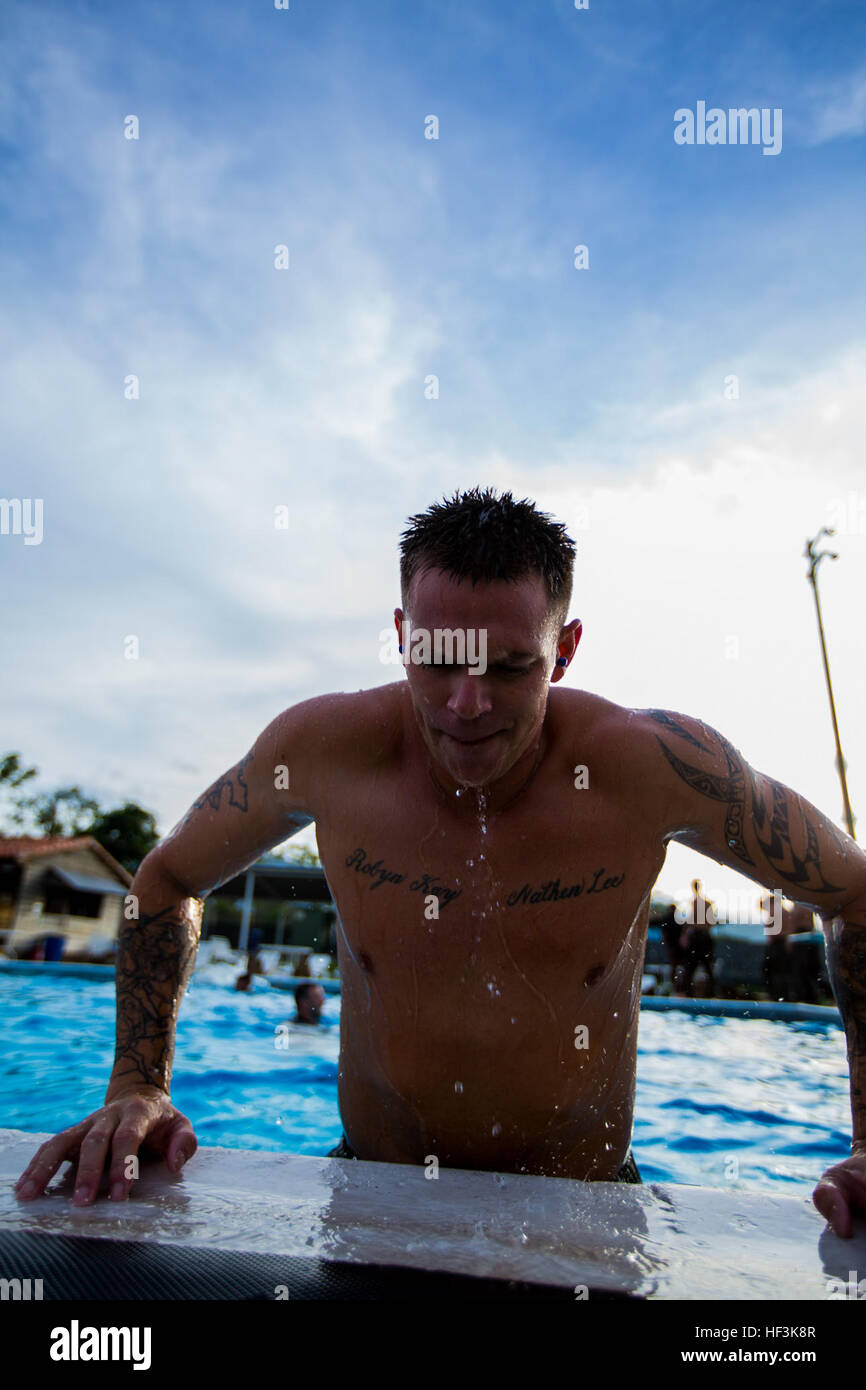 U.S. Marine Corps Staff Sgt. Jeremy Kinsey, operations chief, Special ...