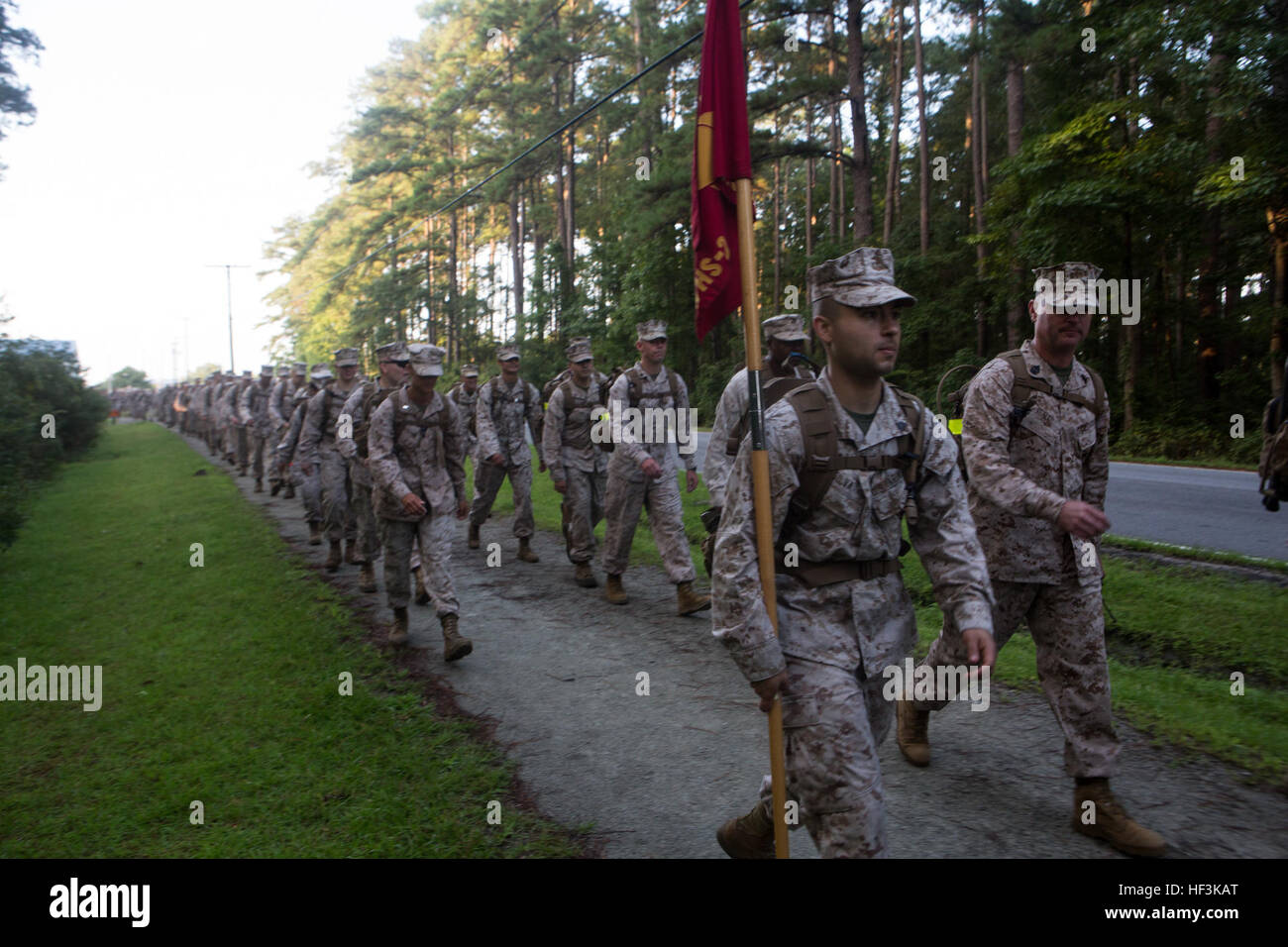 U.S. Marines assigned to Marine Wing Headquarters Squadron (MWHS) 2 ...