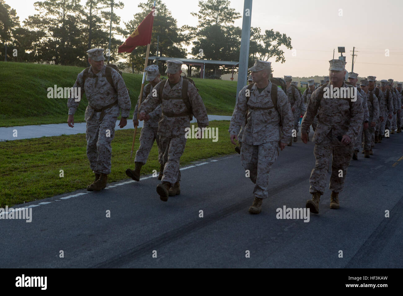 U.S. Marines assigned to Marine Wing Headquarters Squadron (MWHS) 2 ...