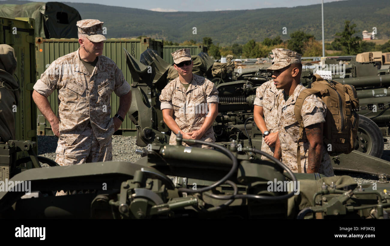 Maj. Gen. Niel E. Nelson, Commander of U.S. Marine Corps Forces Europe ...