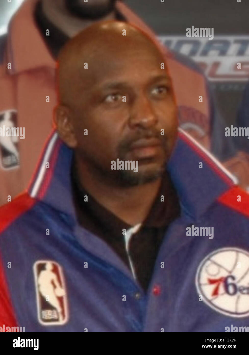 Moses Malone (cropped Stock Photo - Alamy