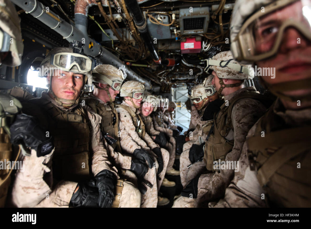U.S. Marines with India Company, 3rd Battalion, 7th Marine Regiment ...