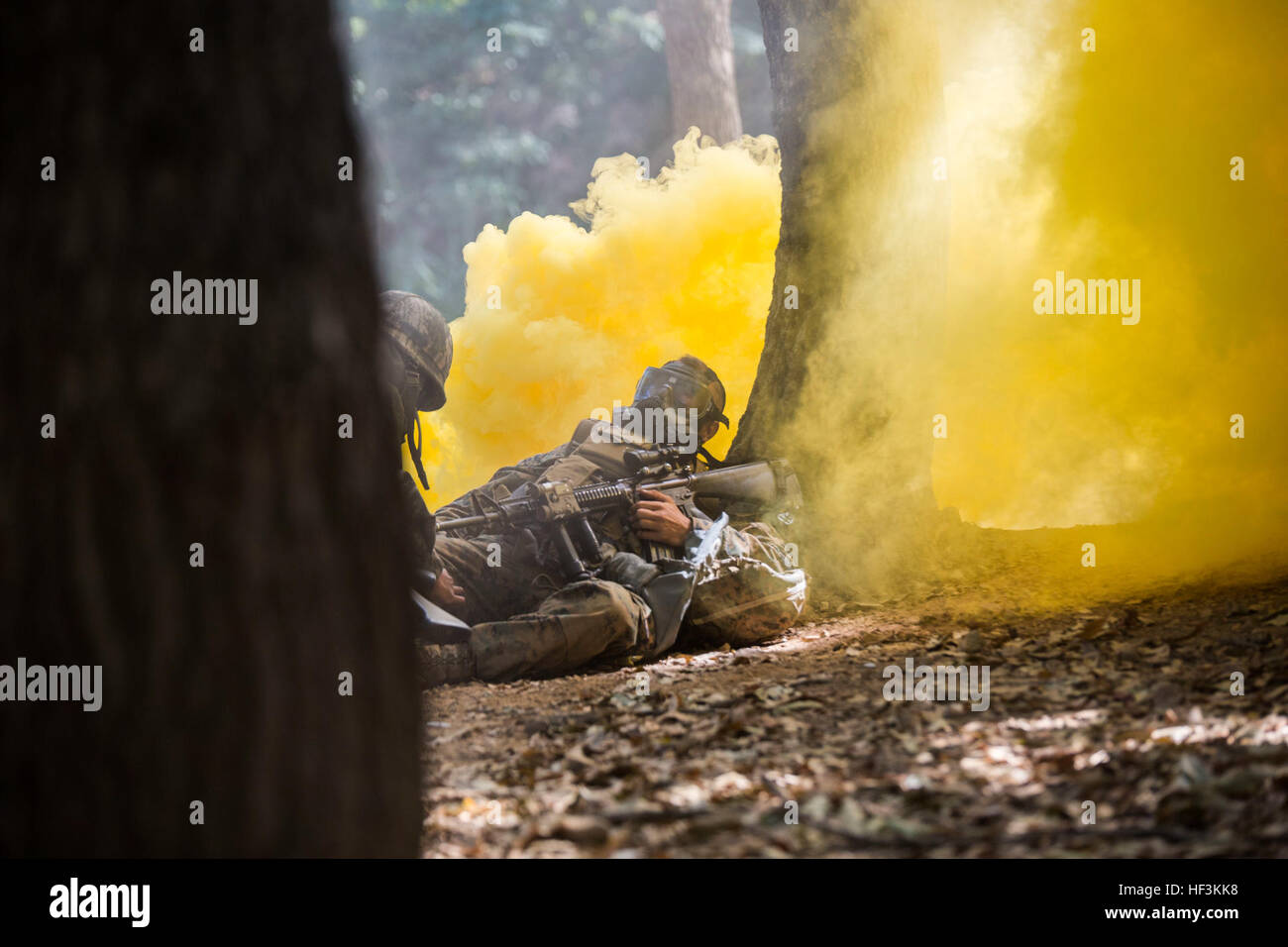 Gas mask exercises hi-res stock photography and images - Alamy