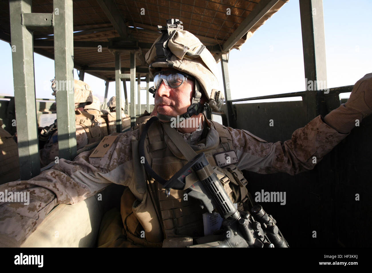 U S Marine Corps Staff Sgt Gill With Headquarters And Service