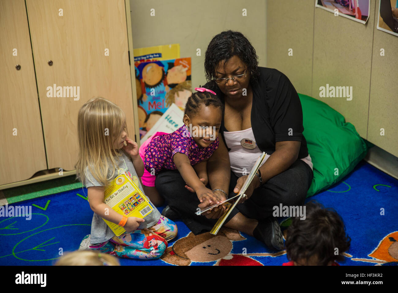 Child development center marine corps hi-res stock photography and ...