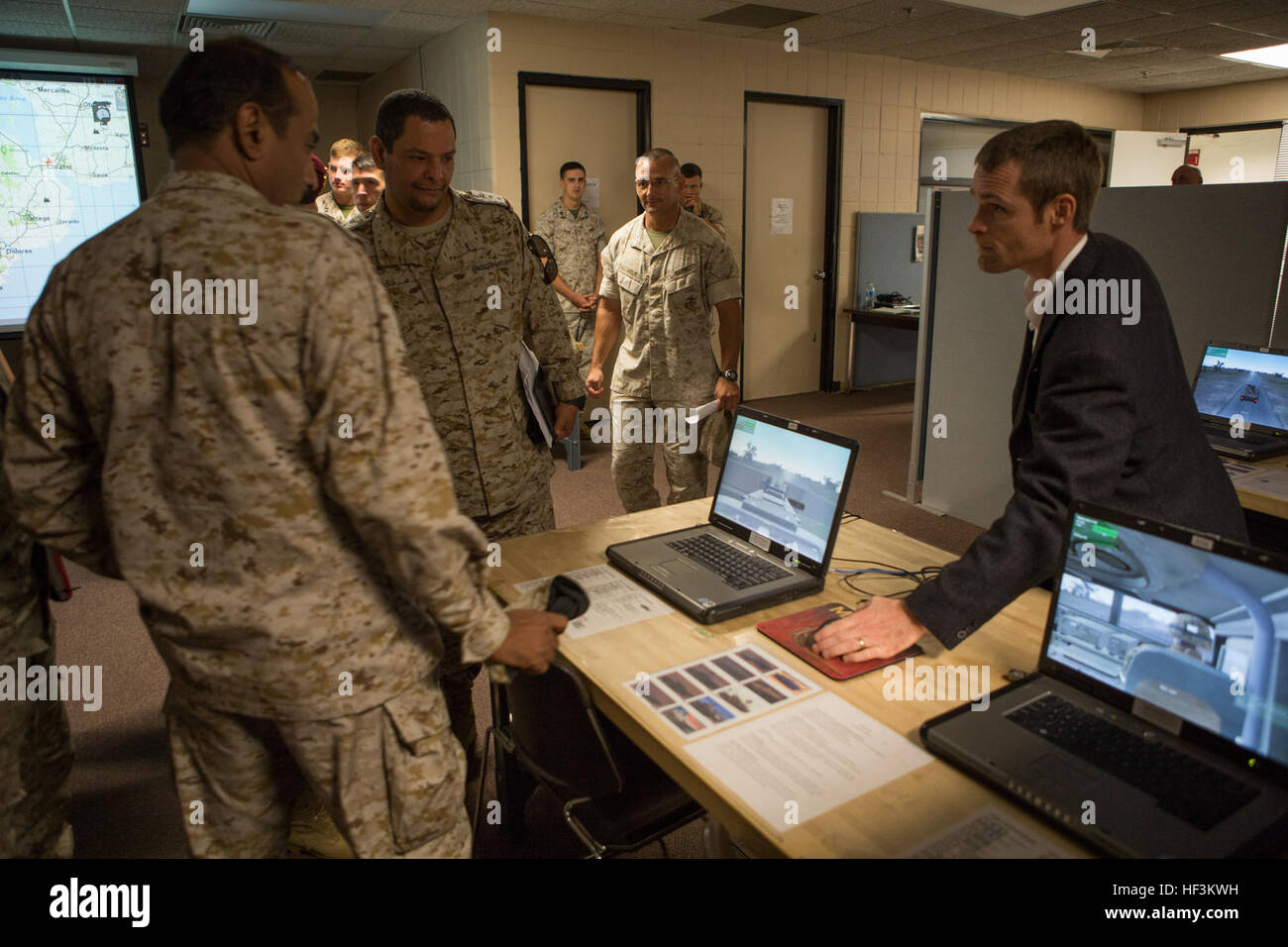 Mr. Bill Frost, a Deployable Virtual Training Environment (DVTE ...