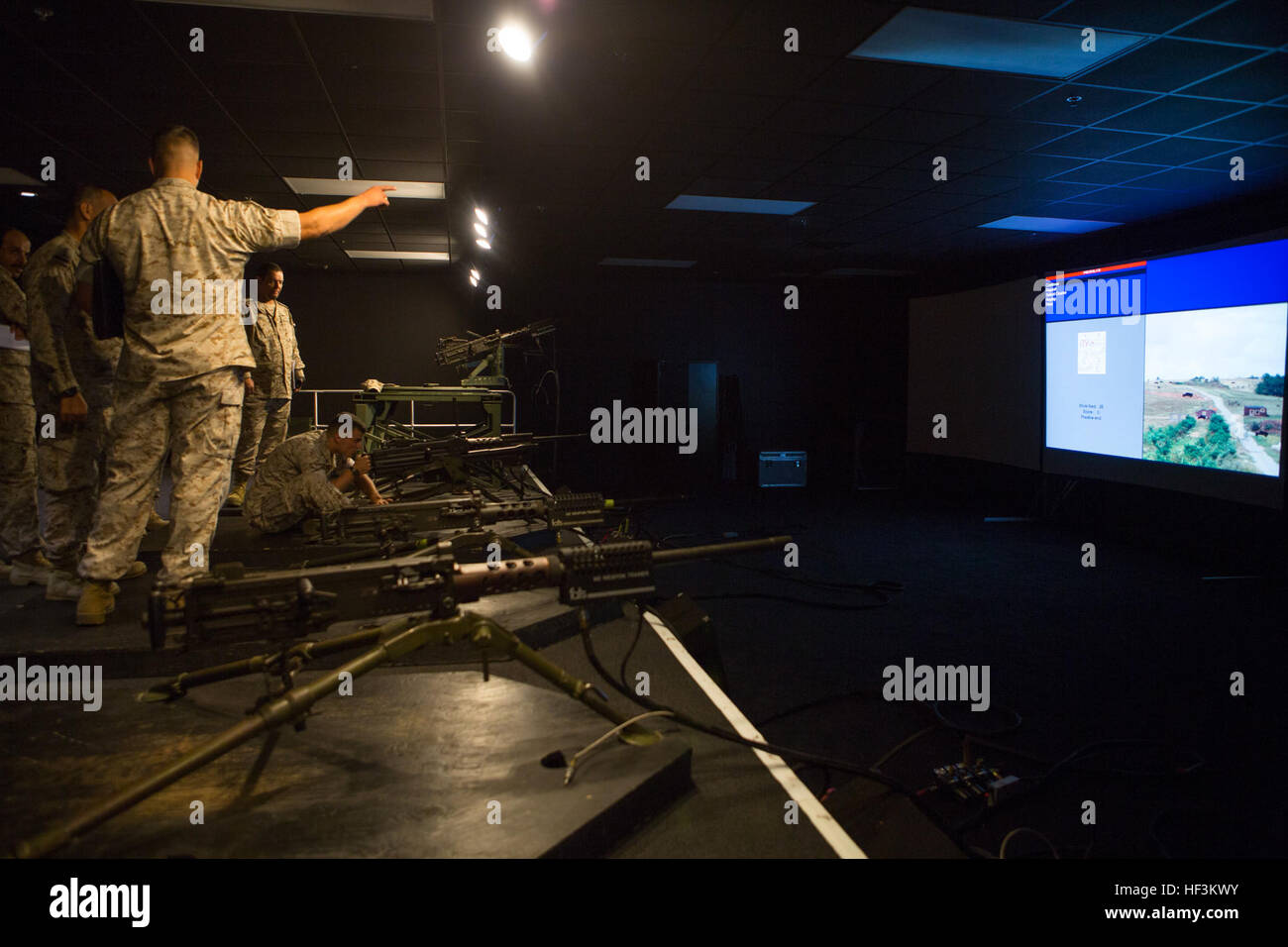 Members of the Royal Saudi Marine Force (RSMF) undergo a tour of the ...