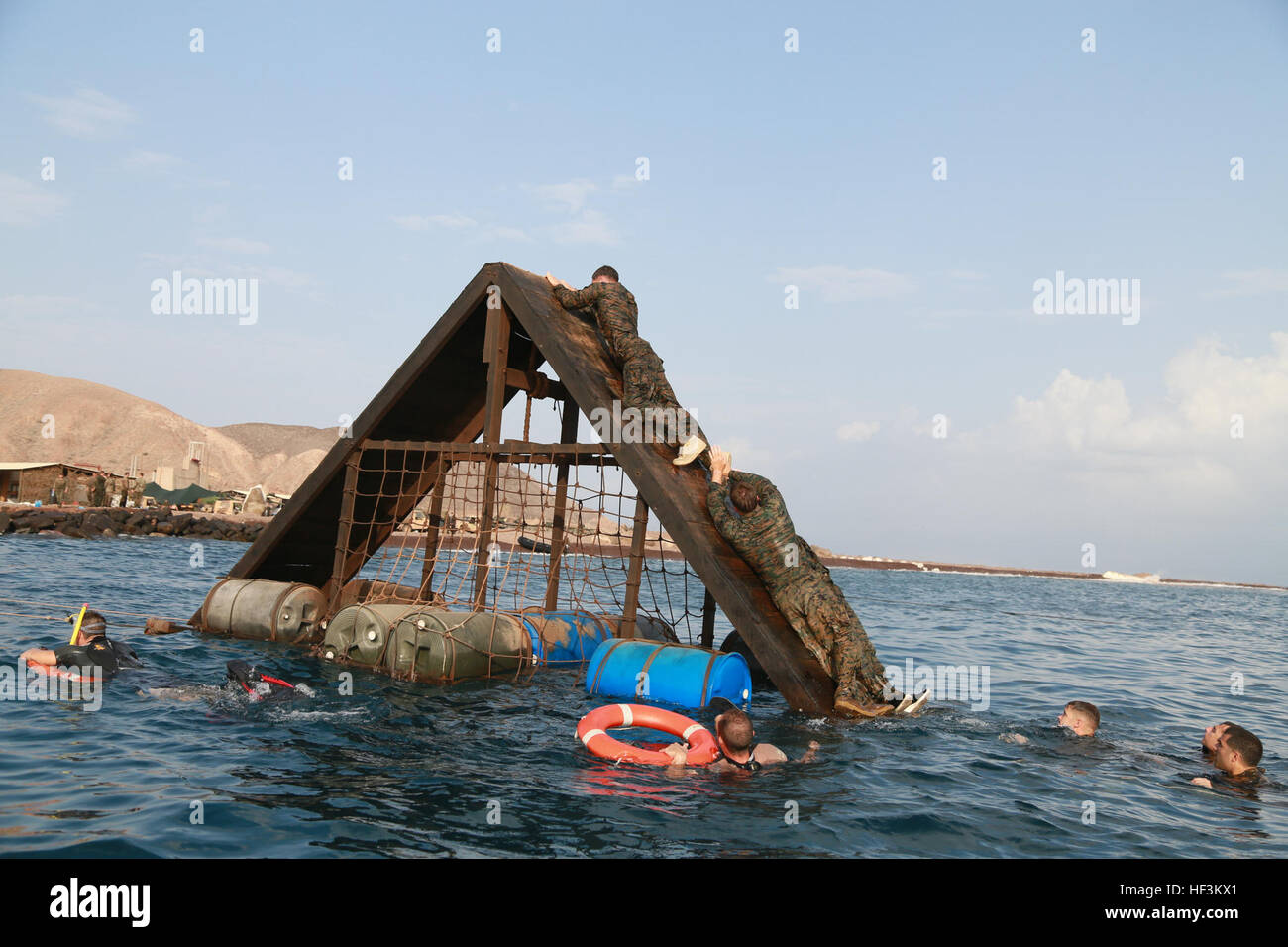 ARTA BEACH, Djibouti (Sept. 28, 2015) U.S. Marines with the 15th Marine ...