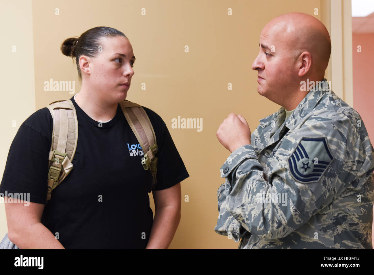 U.S. Air Force Master Sgt. Jose Padilla, a recruiter with the 116th Air ...