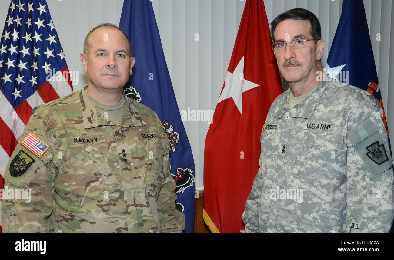 Lt. Gen. Timothy Kadavy, director of the Army National Guard, visits ...