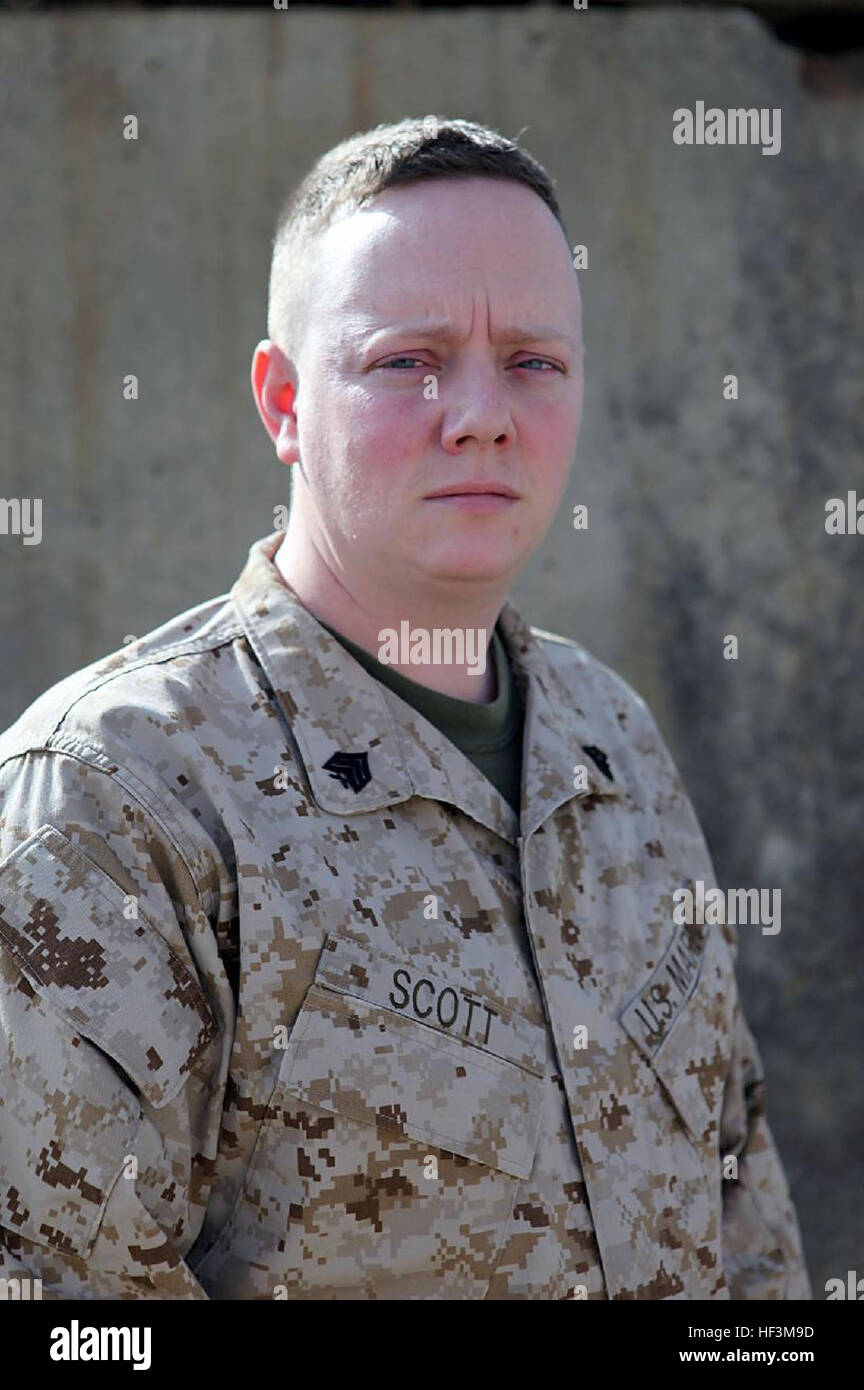 The Regimental Combat Team 6 Marine of the day is Sgt. Allen Scott, 28 ...